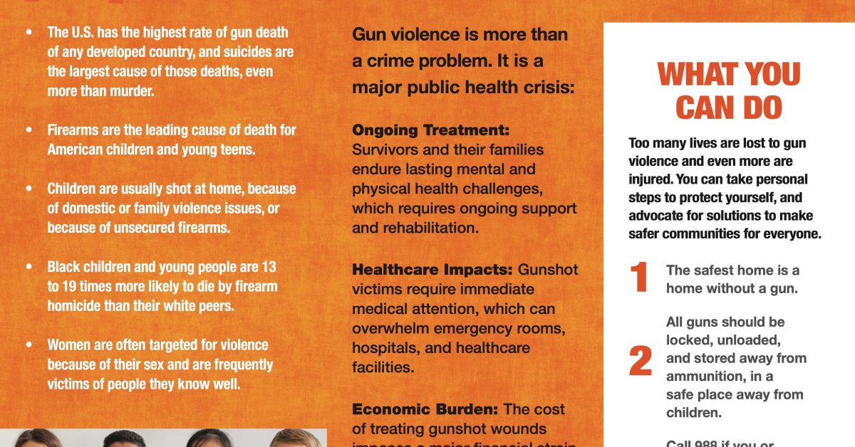 Healthcare Education Project | Stand Up to Gun Violence